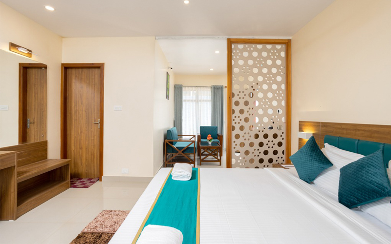 Rooms at Munnar – Stay at Le Serene | Hotels in Kerala